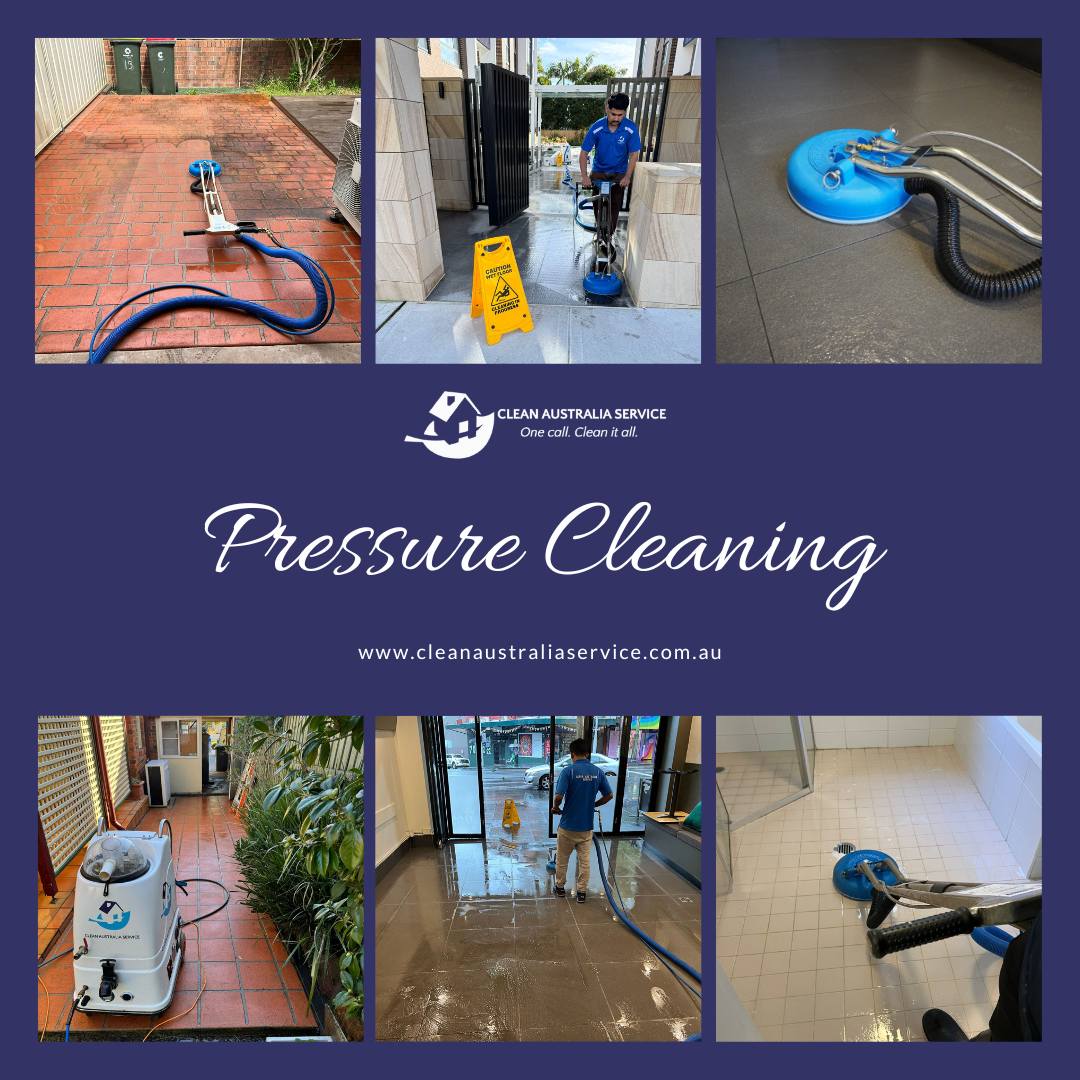 High Pressure Cleaning - Clean Australia Service